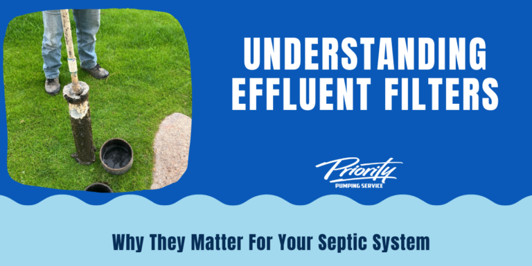 The Importance of Effluent Filter Maintenance - Priority Pumping