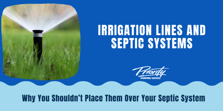 Irrigation Lines and Septic Systems - Priority Pumping